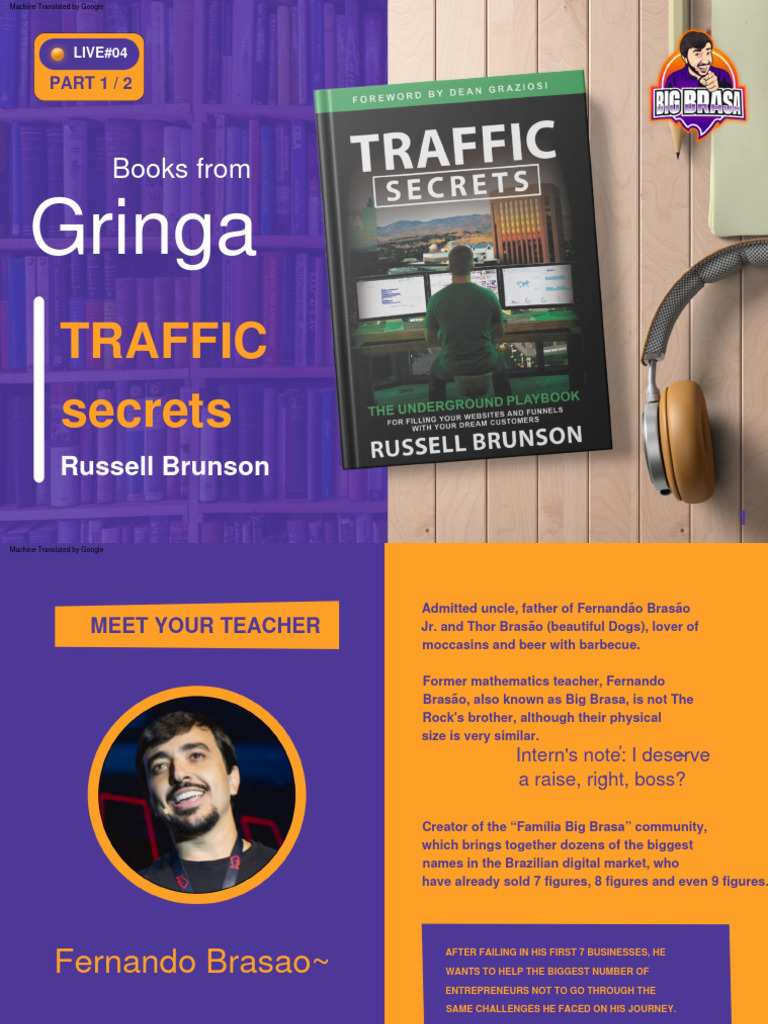 Traffic-Secrets-Parte-1-Livros-Da-Gringa - Fernando BRasão | PDF | Advertising | Facebook