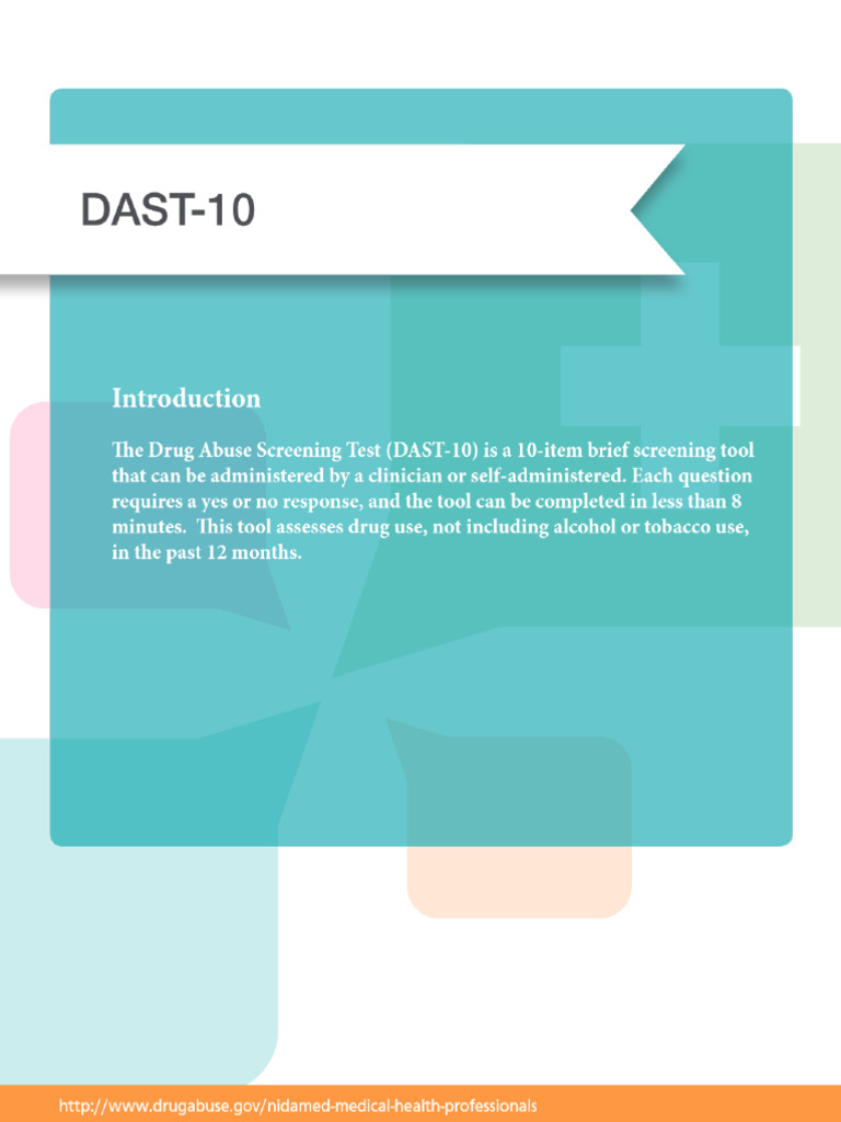 DAST-10 - Drug Abuse Screening Test - DAST-10-drug-abuse-screening-test ...