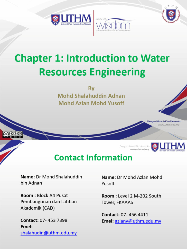 Chapter_1_-_Introduction_to_Water_Resources_Engineering | PDF | Discharge (Hydrology) | Water ...