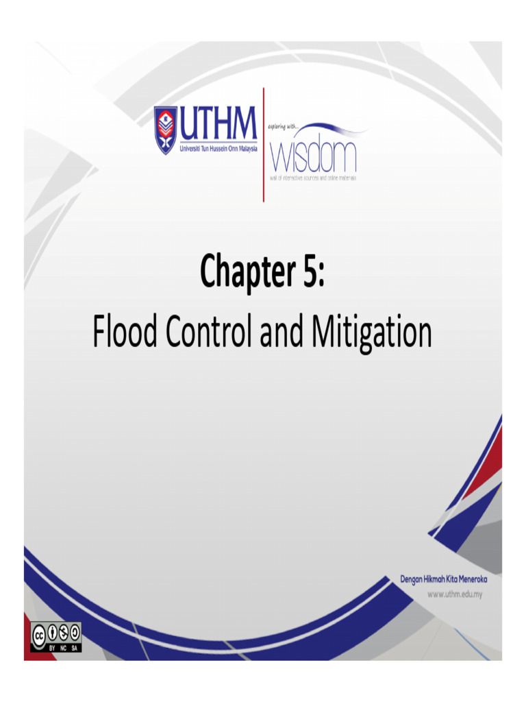 Chapter 5 - Flood Control and Mitigation | PDF | Flood | Surface Runoff