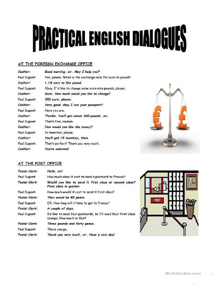Practical English Dialogues | PDF