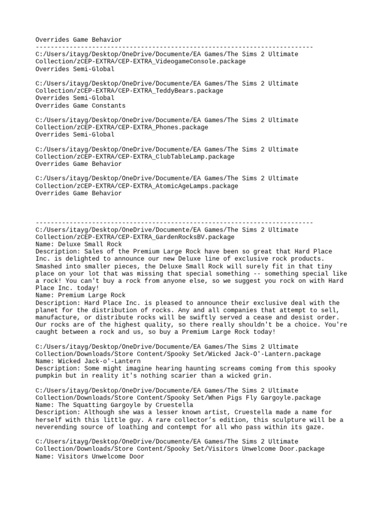 Custom Content Objects | PDF | Castle