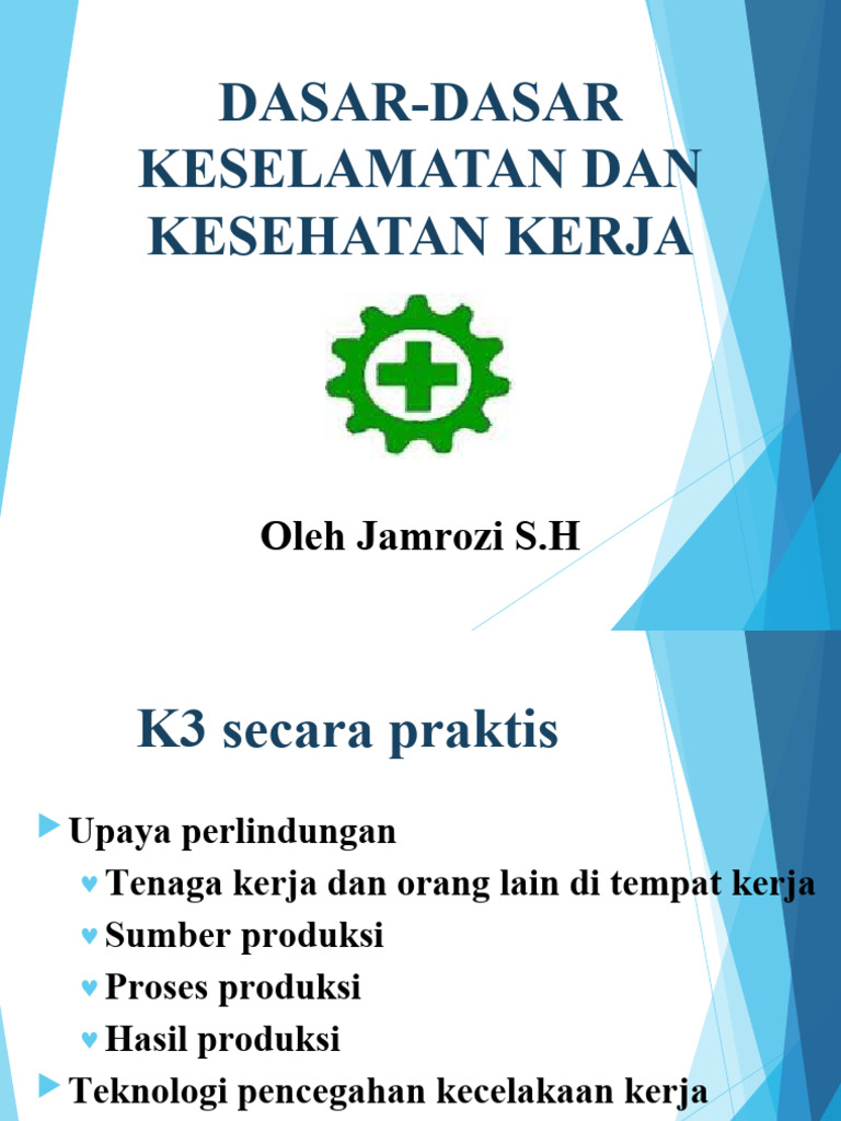 Dasar-Dasar k3 | PDF