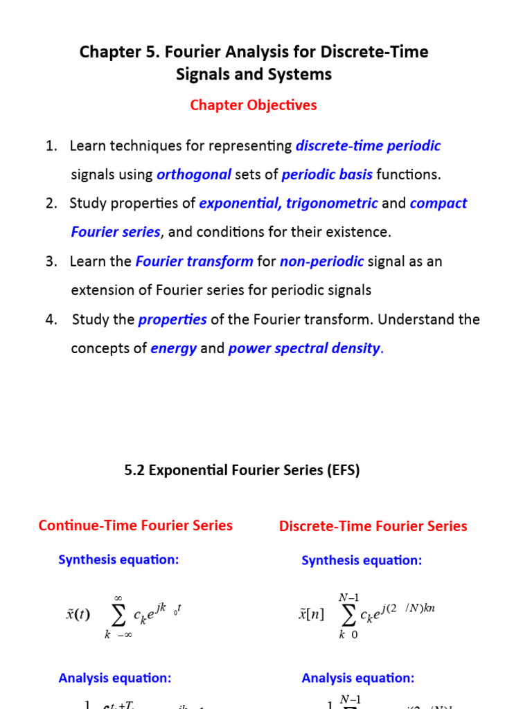 ECE351 Lec13 | PDF | Fourier Analysis | Fourier Series