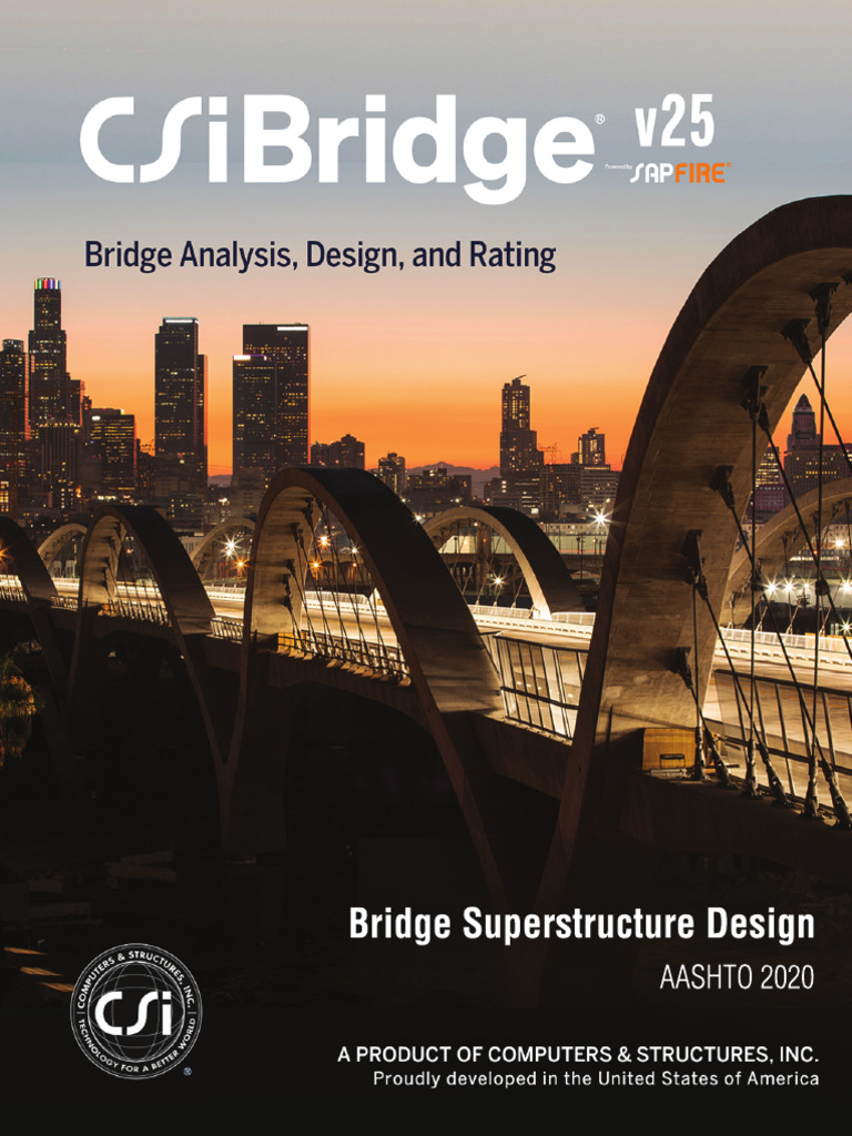 Csi Bridge-Aashto-Lrfd-2020 | PDF | Bending | Beam (Structure)