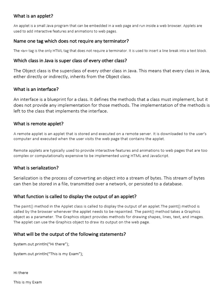 Web Technology | PDF | Inheritance (Object Oriented Programming) | Java Virtual Machine