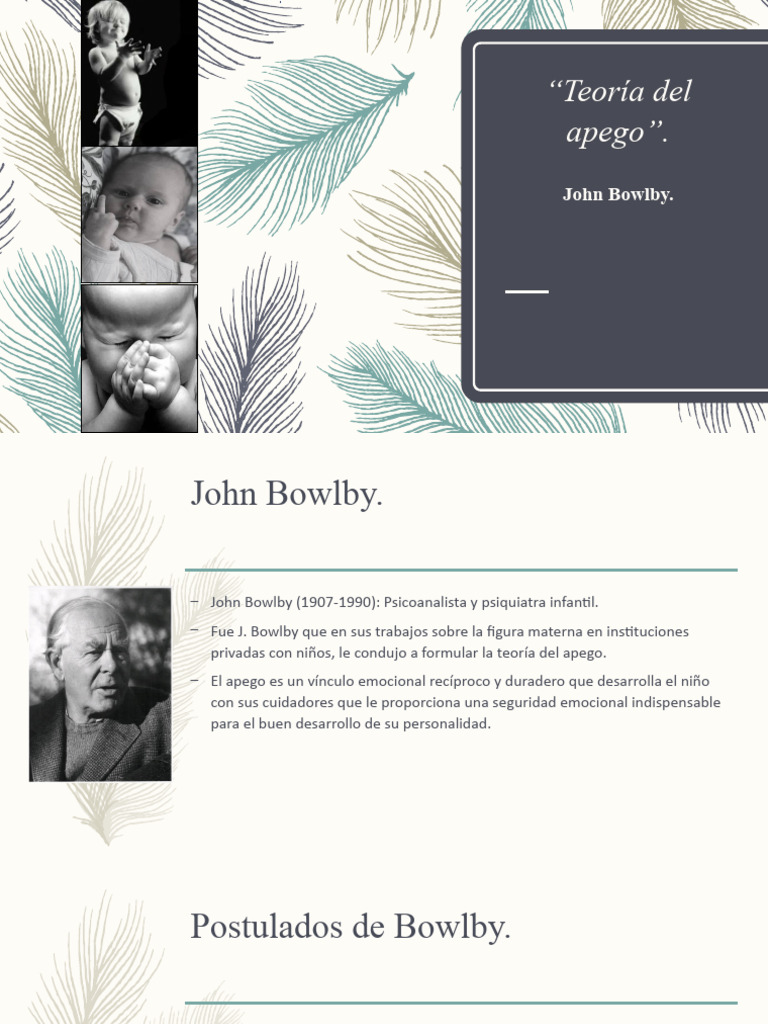 Tipos De Apego Pdf Teoría De Apego Las Emociones
