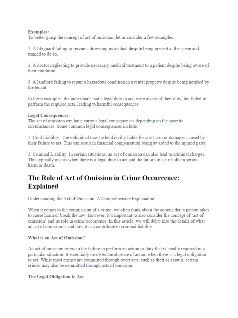 Examples | PDF | Crimes | Crime & Violence