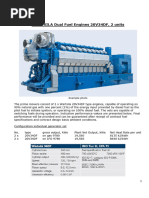 Wartsila Engine 18V50DF | PDF | Diesel Engine | Turbocharger
