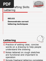 Engineering Lettering Basics | PDF