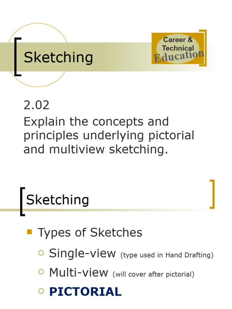 002.02 Sketching Technique | PDF