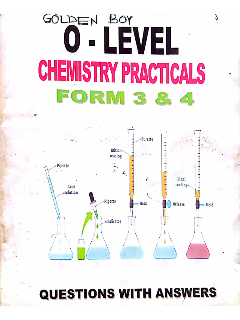 Chemistry Practical | PDF
