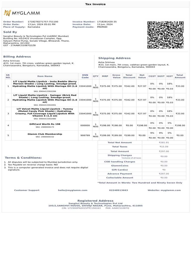 Sold By: Tax Invoice | PDF | Accounts Payable | Taxation