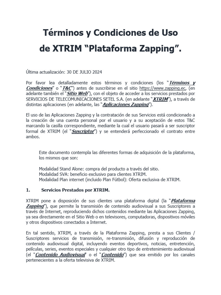 66aa446b5065243f85ff42c6 - 300724 Térmios y Condiciones LigaPro V14 ...