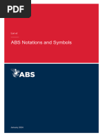 ABS Class Notations and Symbols Guide | PDF | Water Transport | Ships