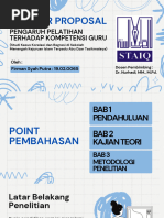 Struktur dan Contoh Bab 2 Skripsi | PDF
