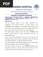 Breast Ultrasound Report Template | PDF