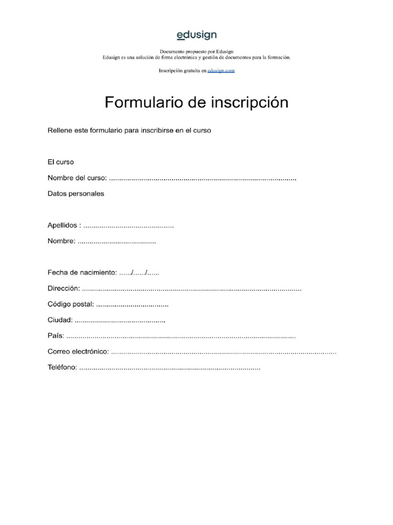 Formulario 3 | PDF