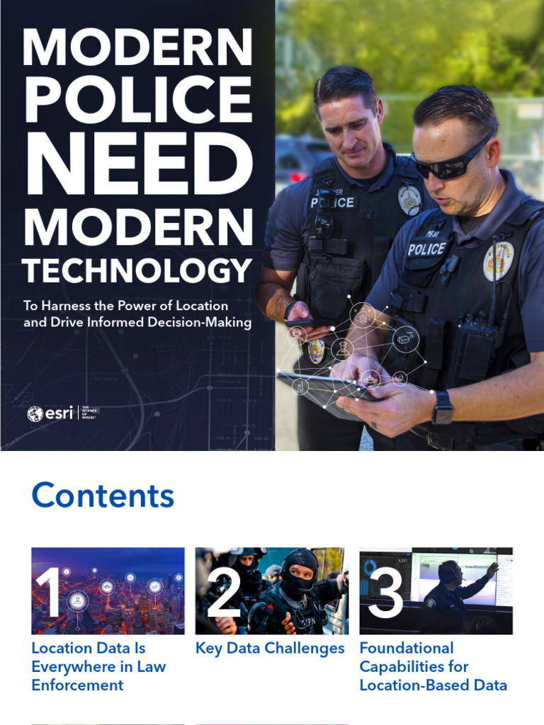 Law Enforcement Ebook | PDF | Esri | Arc Gis
