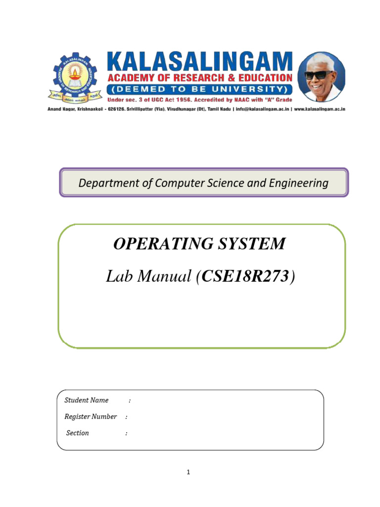 Os Programs Reference Material | PDF | Computer File | Operating System