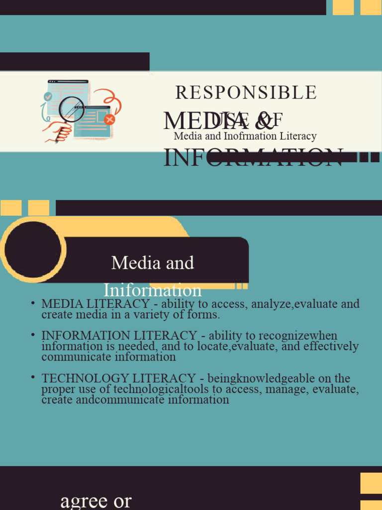Responsible Use of Media | PDF | Social Media | Popular Culture & Media ...