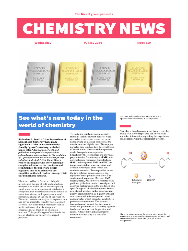 Chemistry Project | PDF | Catalysis | Chemical Reactions