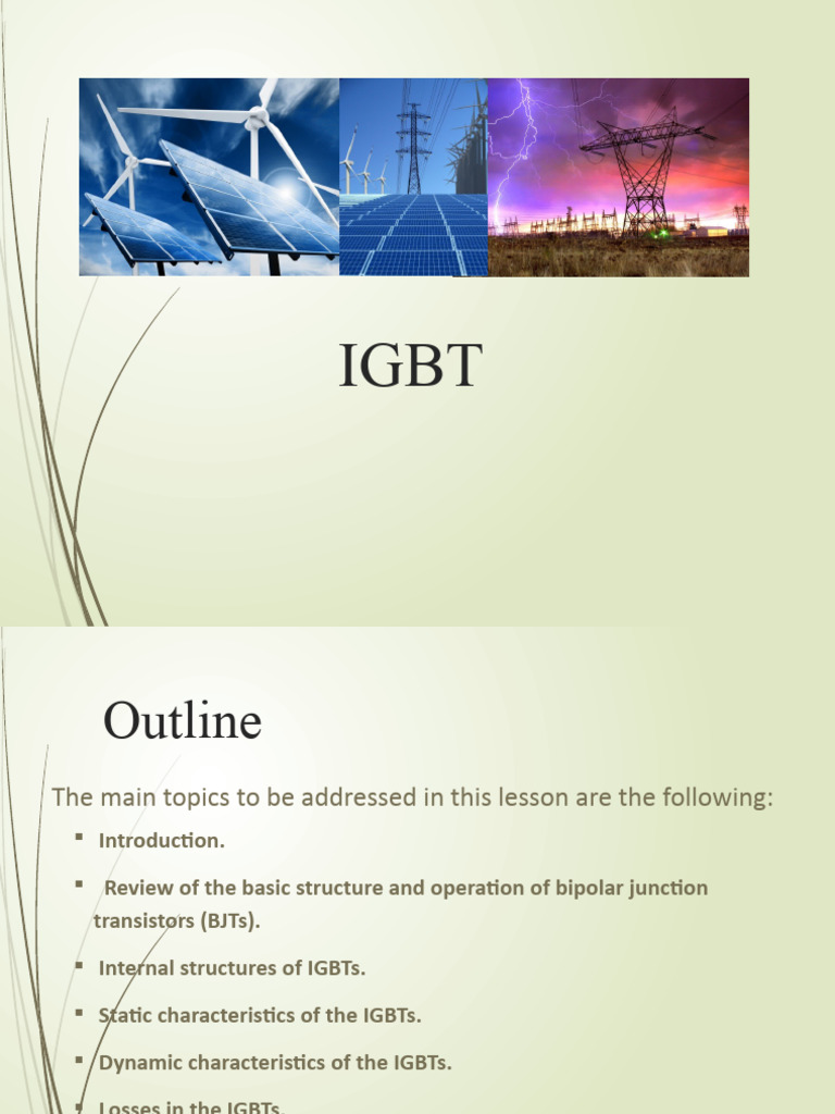 Understanding IGBT Structure and Operation | PDF | Bipolar Junction ...
