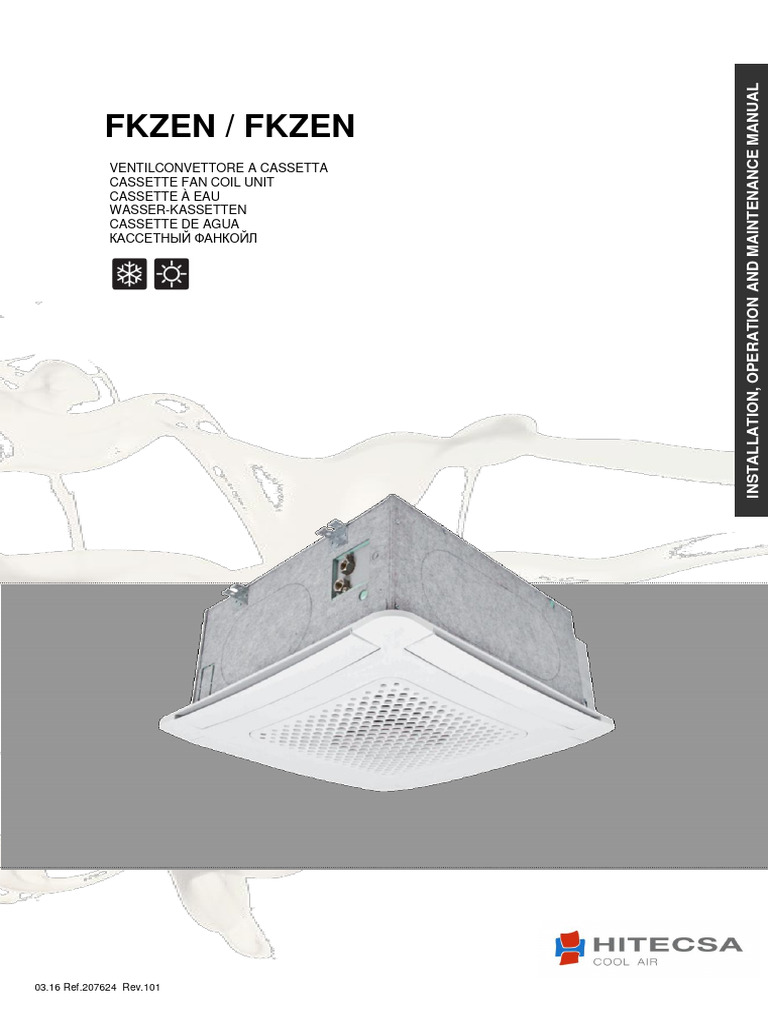 Instruc. Fkzen 207624 Rev.101 (Eng Esp Fra It Deu Rus) | PDF