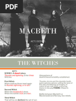 Macbeth (Act 1 Scene 1) - ISC Class 11 Workbook Answ | PDF | Macbeth | Witchcraft