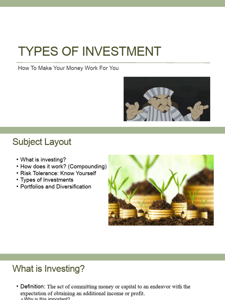 Investing 101 | PDF | Bonds (Finance) | Investment Fund