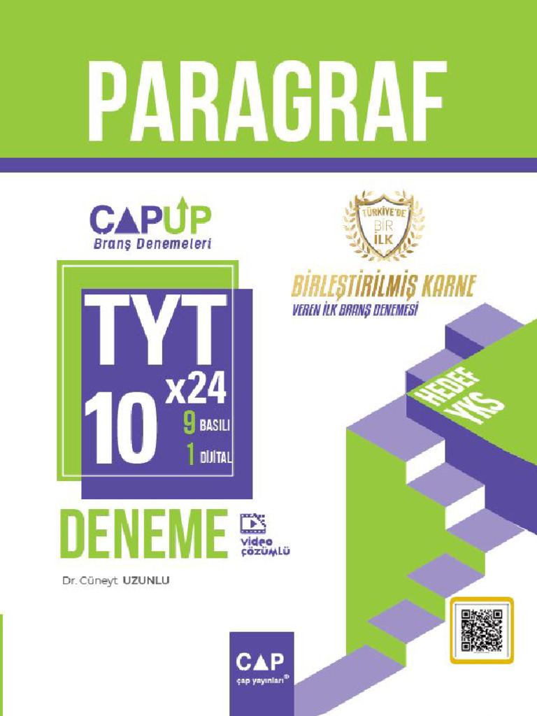 TYT PARAGRAF DENEMELERİ (10x24) | PDF