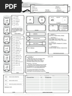 Druid Character Sheet | PDF