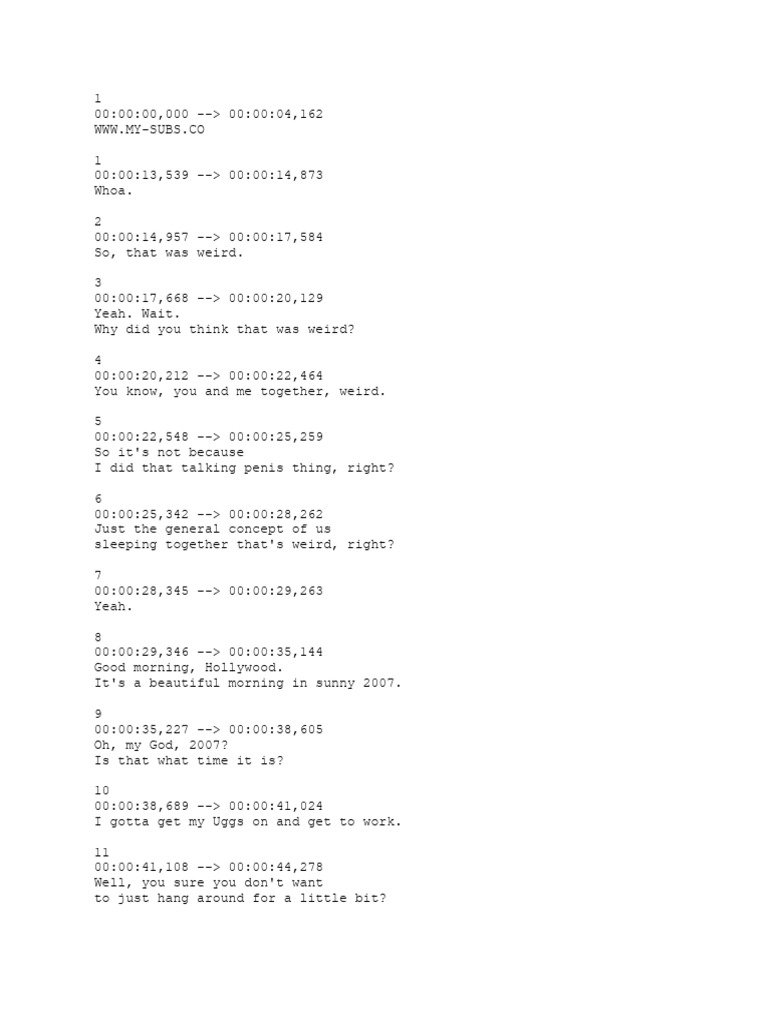BoJack Horseman Episode Transcript | PDF