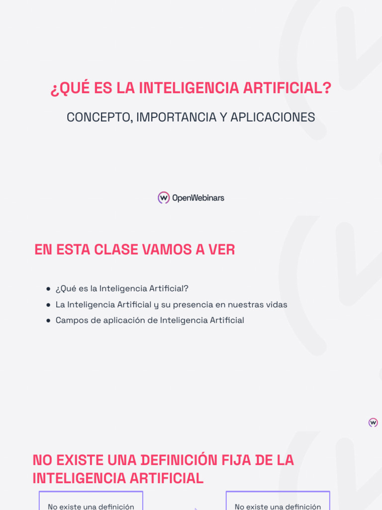 1.2 Qué Es La IA y Su Importancia | PDF | Inteligencia artificial ...