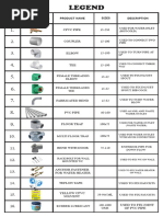 Plumbing Material List | PDF