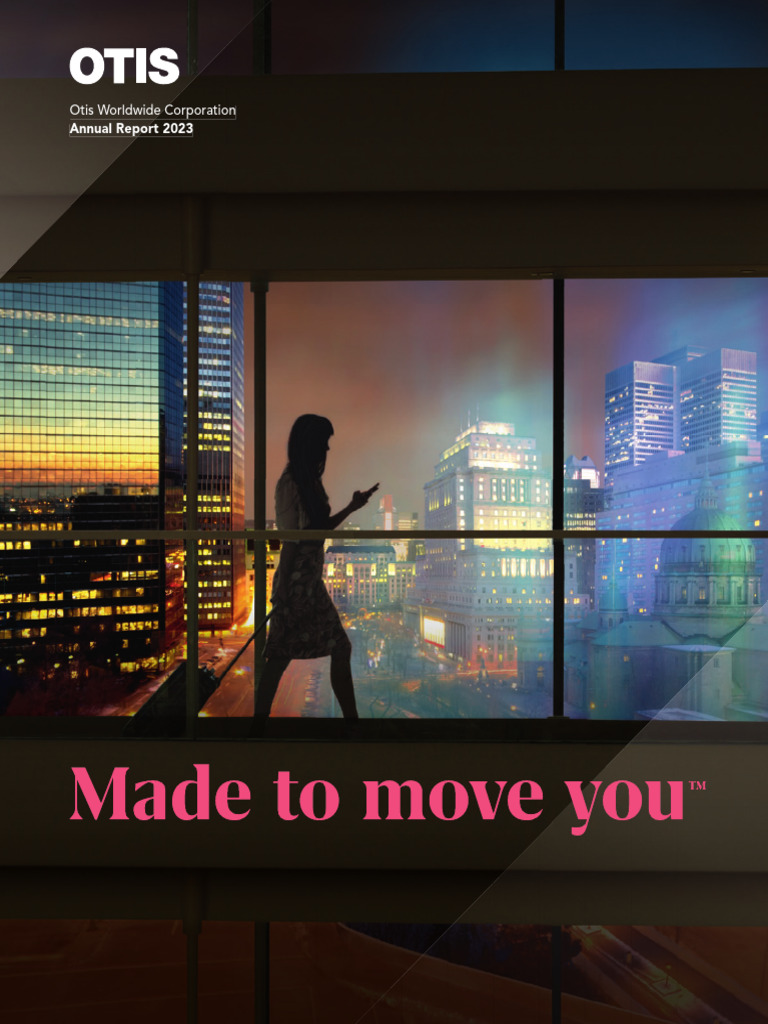 2023 Otis Annual Report | PDF | Free Cash Flow | Form 10 K