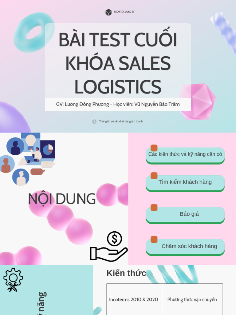 Sales Logistics | PDF