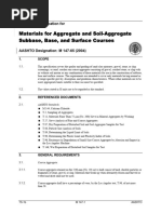 AASHTO (T) - Equivalencias ASTM | PDF