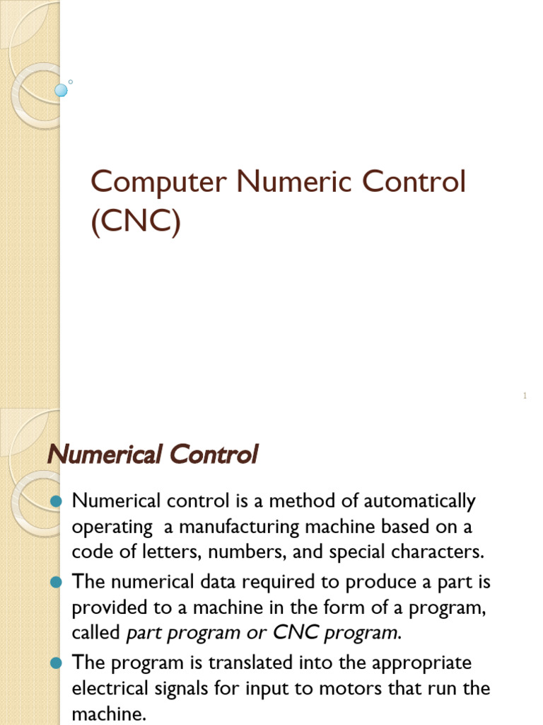 CNC Machines Programming | PDF | Numerical Control | Metalworking