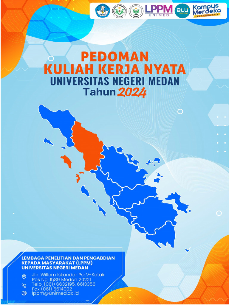 Pedoman KKN LPPM Unimed Tahun 2024 | PDF