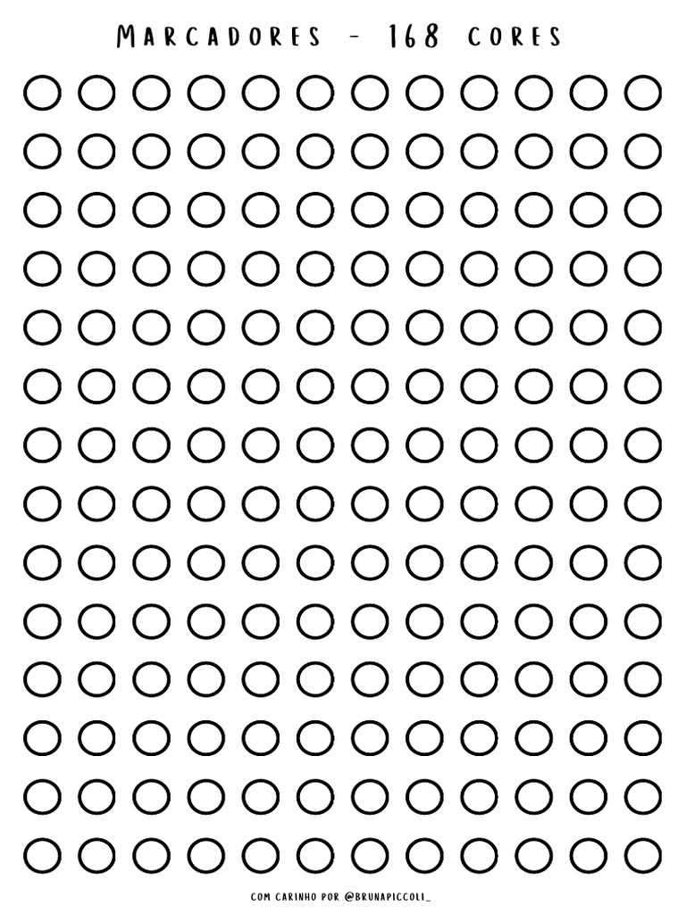 168 Cores - Círculo | PDF