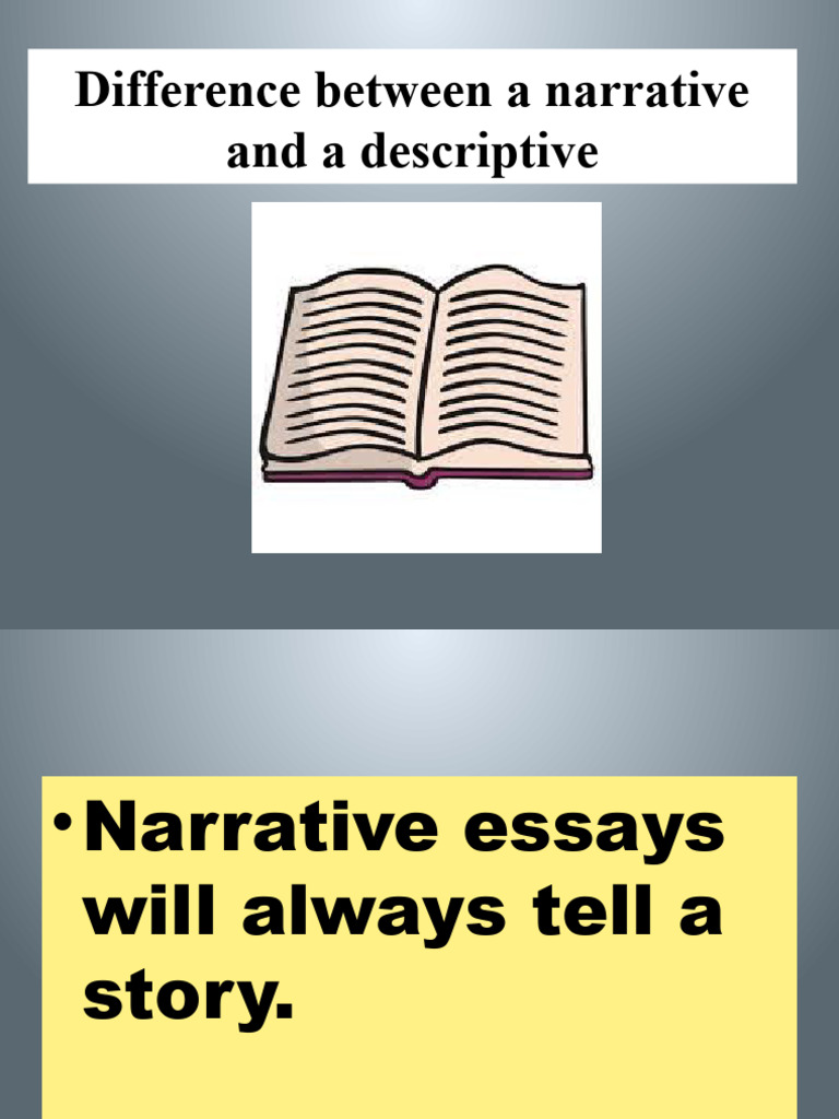 Narrative vs Descriptive Essays | PDF | Essays | Narrative