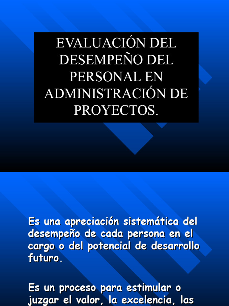 Eval 5 | PDF | Gestión de recursos humanos | Evaluación