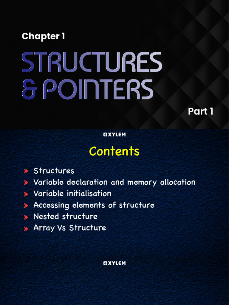 Structures And Pointers 2 Pdf Pointer Computer Programming Computer Programming 