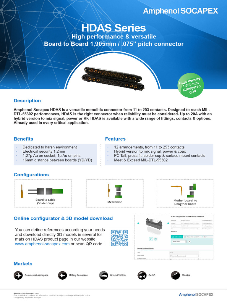 Brochure Hdas 0 | PDF | Electrical Connector | Manufactured Goods