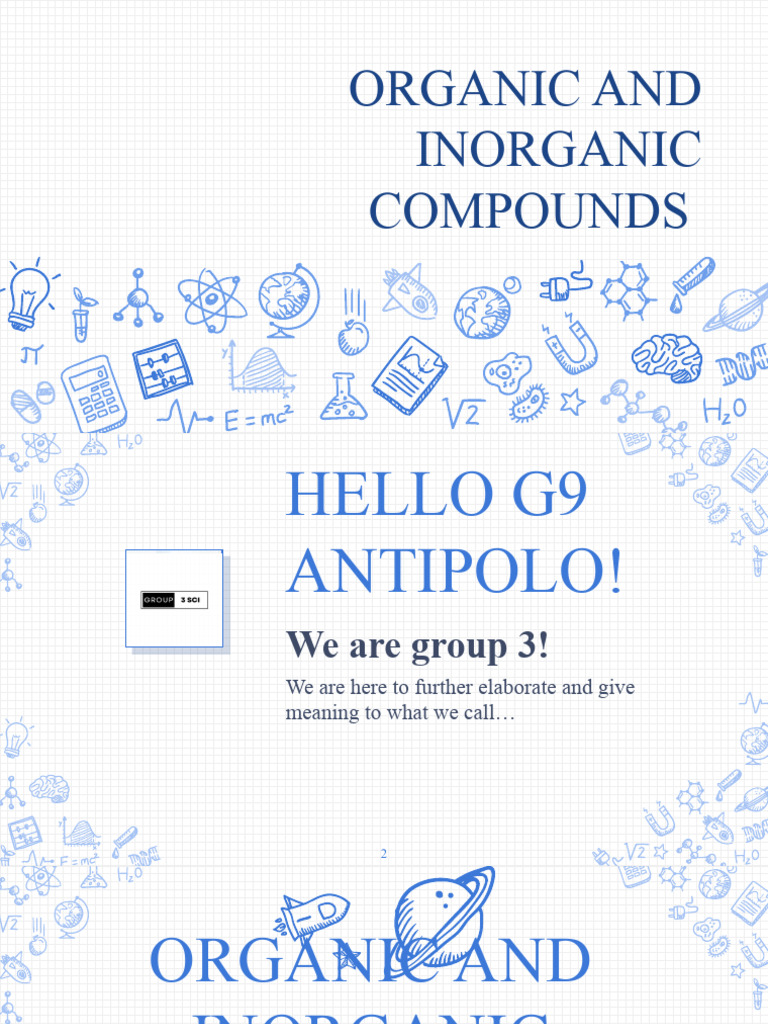 Ict Group 3 Performance Task | PDF | Organic Compounds | Chemical Compounds