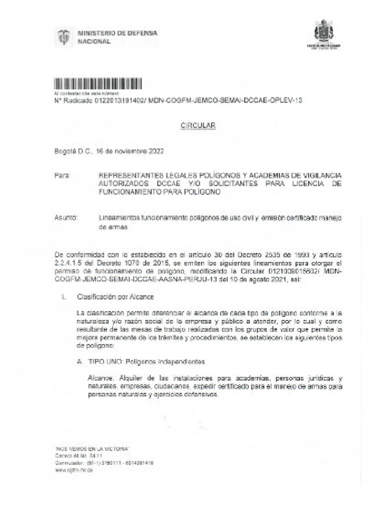 Circular Poligonos 2022 | PDF
