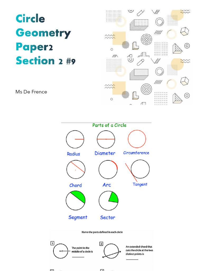 Circle Geometry | PDF