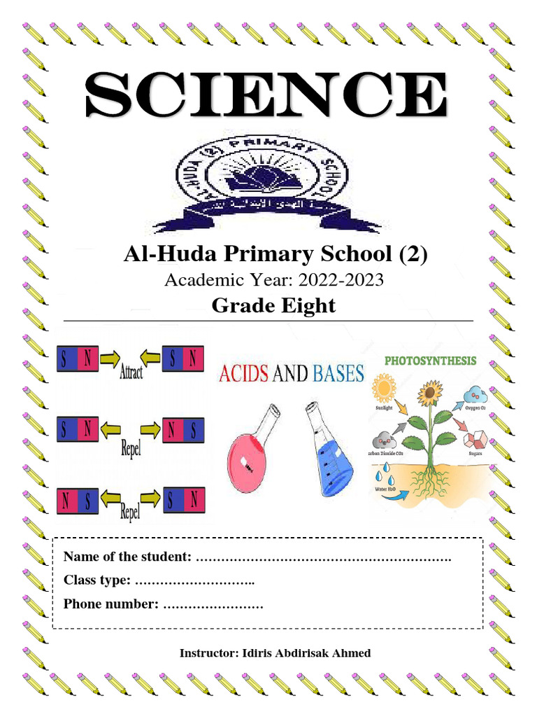 Grade Eight Science Book | PDF | Reproductive System | Skeleton