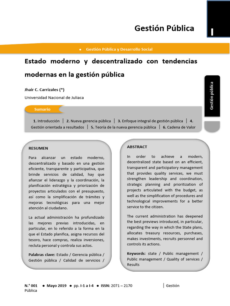 Jhair Capia Carrizales | PDF | Administración Pública | Teoría de la ...